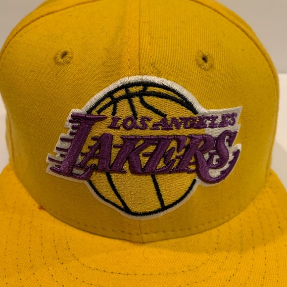 New Era | Accessories | New Era Los Angeles Basketball Cap Purple ...